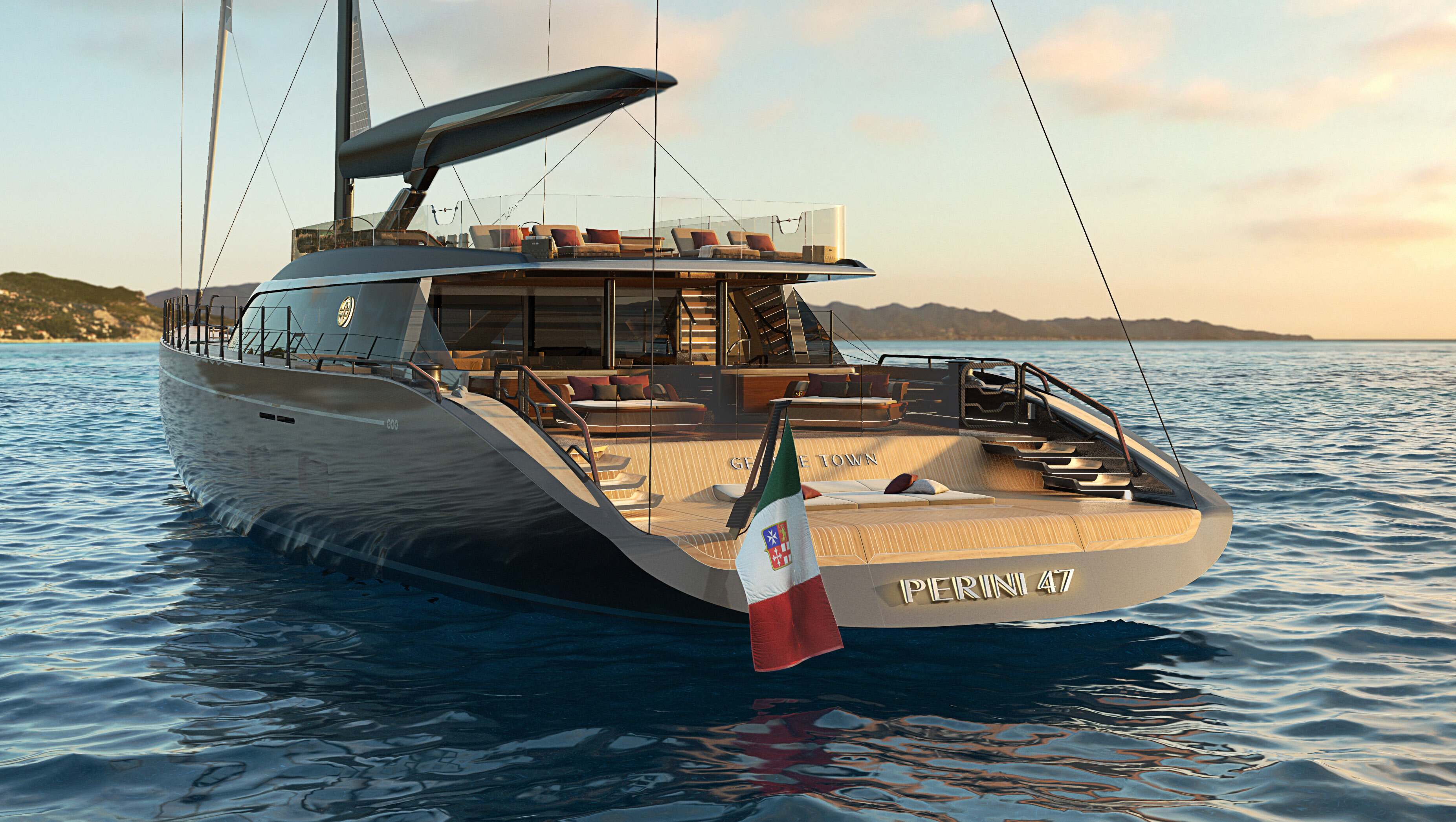 Perini 47-m Yacht for Sale – Own the Luxury 47m Superyacht